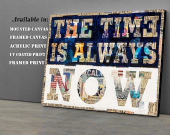 Time Graffiti Art | Etsy