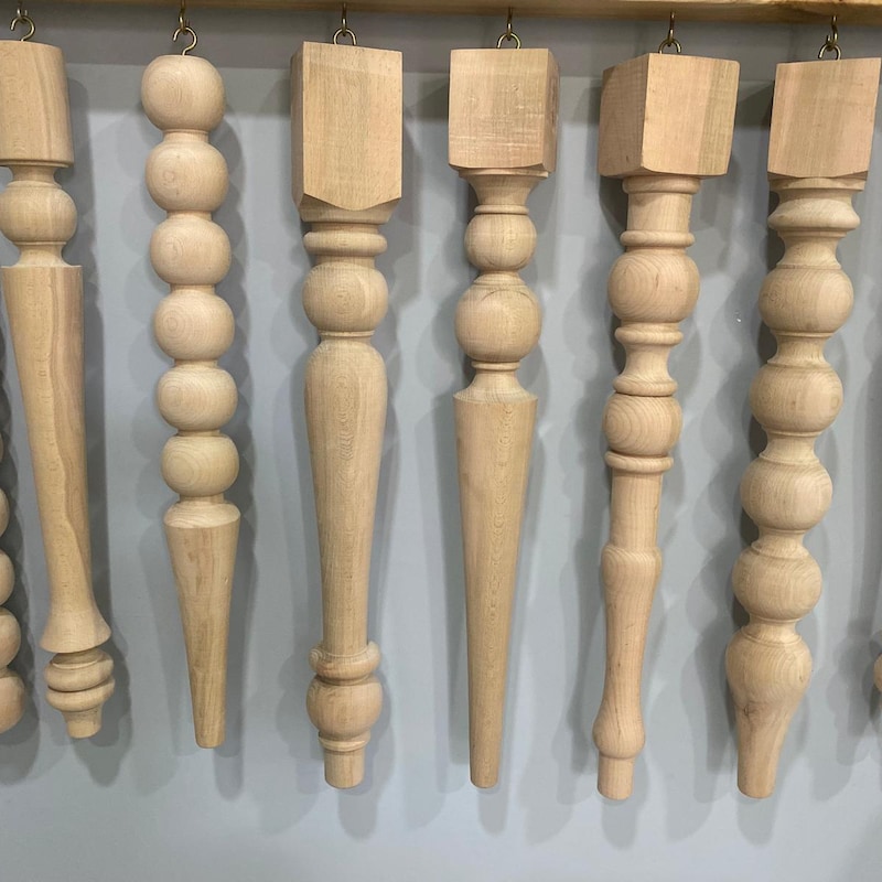 Square Table Legs Wood - Etsy