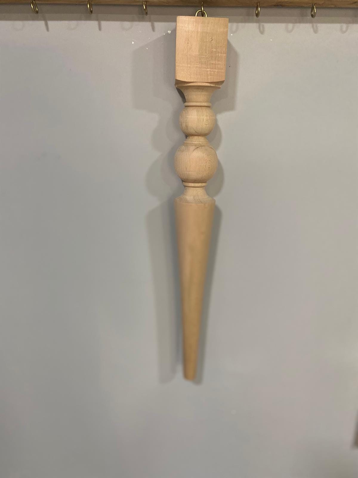 Heavy Duty Beech Wood Table Legs Set of 4 Sturdy Legs for DIY Dining ...