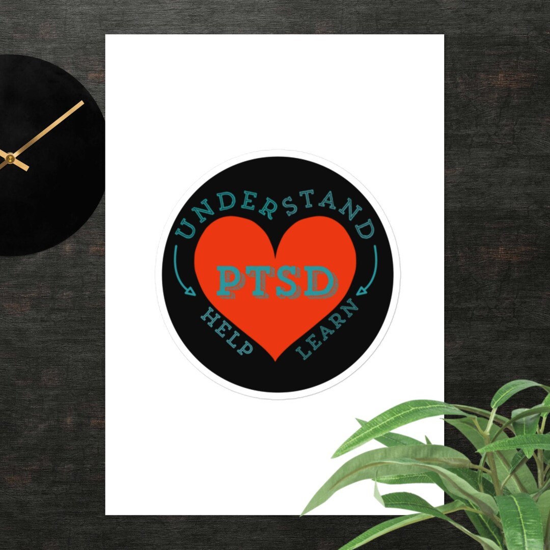 PTSD Sticker - Etsy