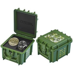 Personalized Citizen Military Watch With Commemorative Box & Challenge ...