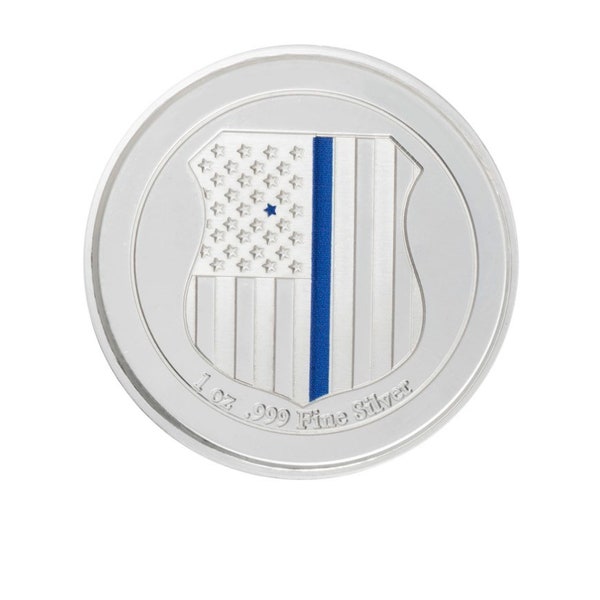 1oz Silver Challenge Coin - Etsy