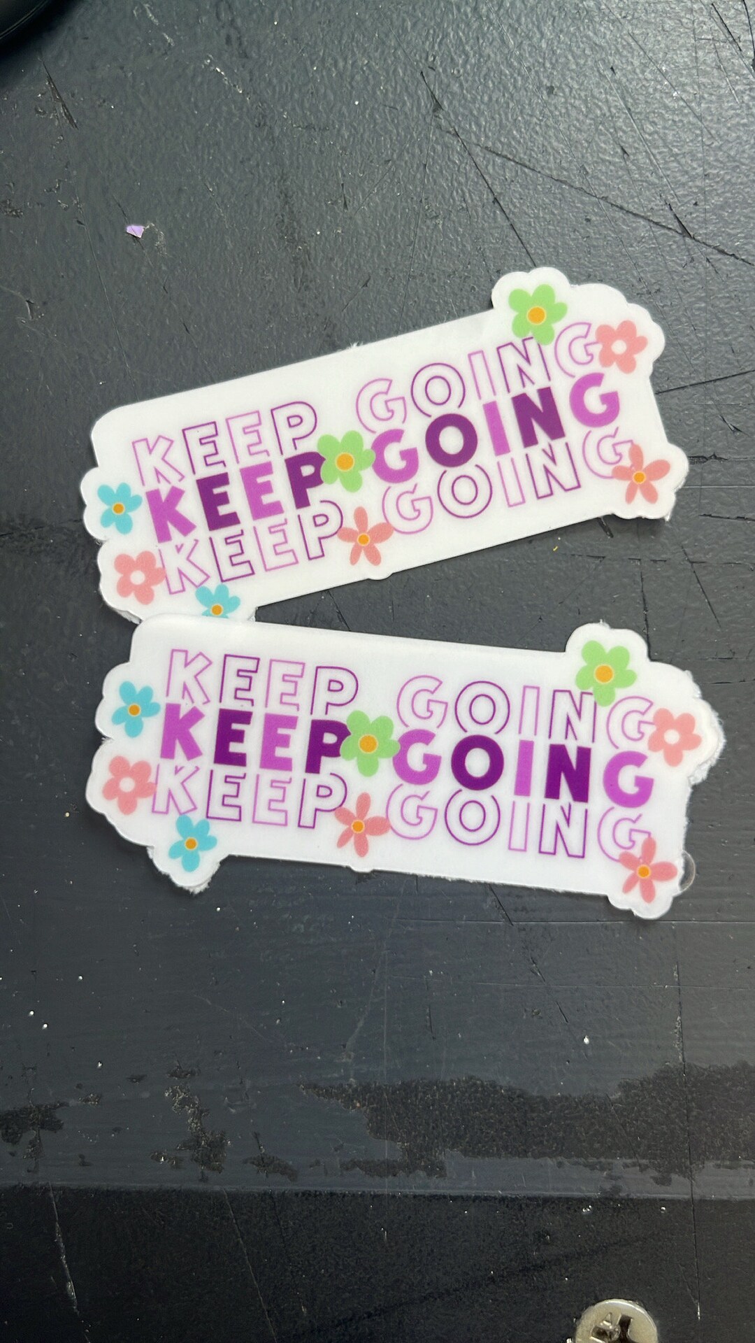Keep Going Laminated Stickers - Etsy