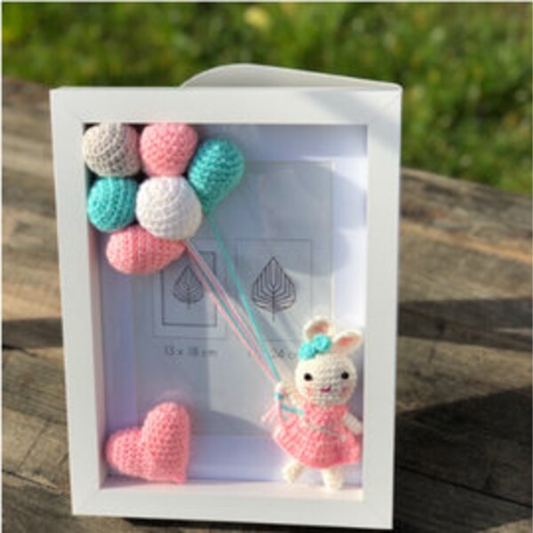 Bunny Frame - Etsy