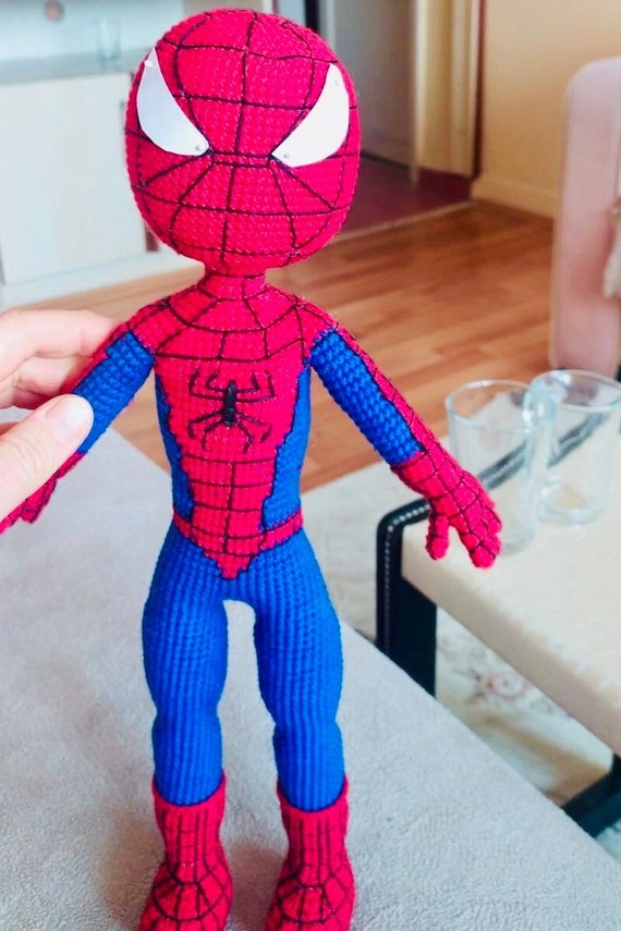 Spider man Doll Handmade Gift for Boys Unique Doll for Boys Birthday or Christmas or Any Other Occasions Etsy