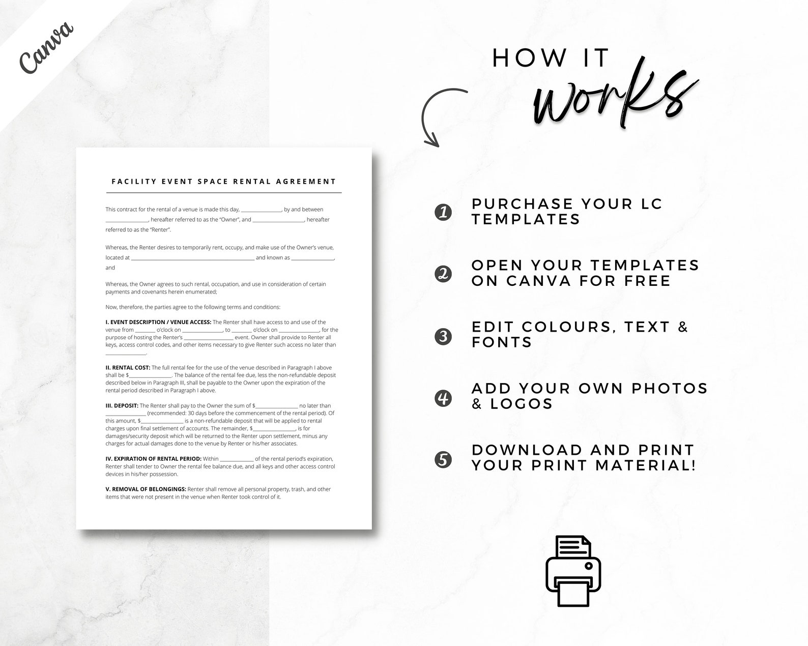 Facility Event Space Rental Agreement Venue Rental Contract Etsy facility-event-space-rental-agreement-venue-rental-contract-etsy