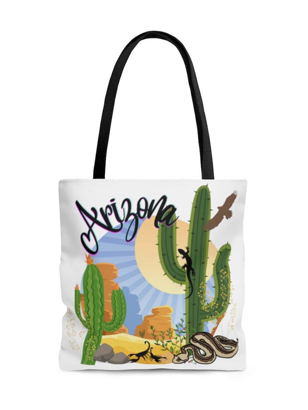 Arizona Bag, Southwestern Themed, Desert Wilderness Graphic, Cool ...
