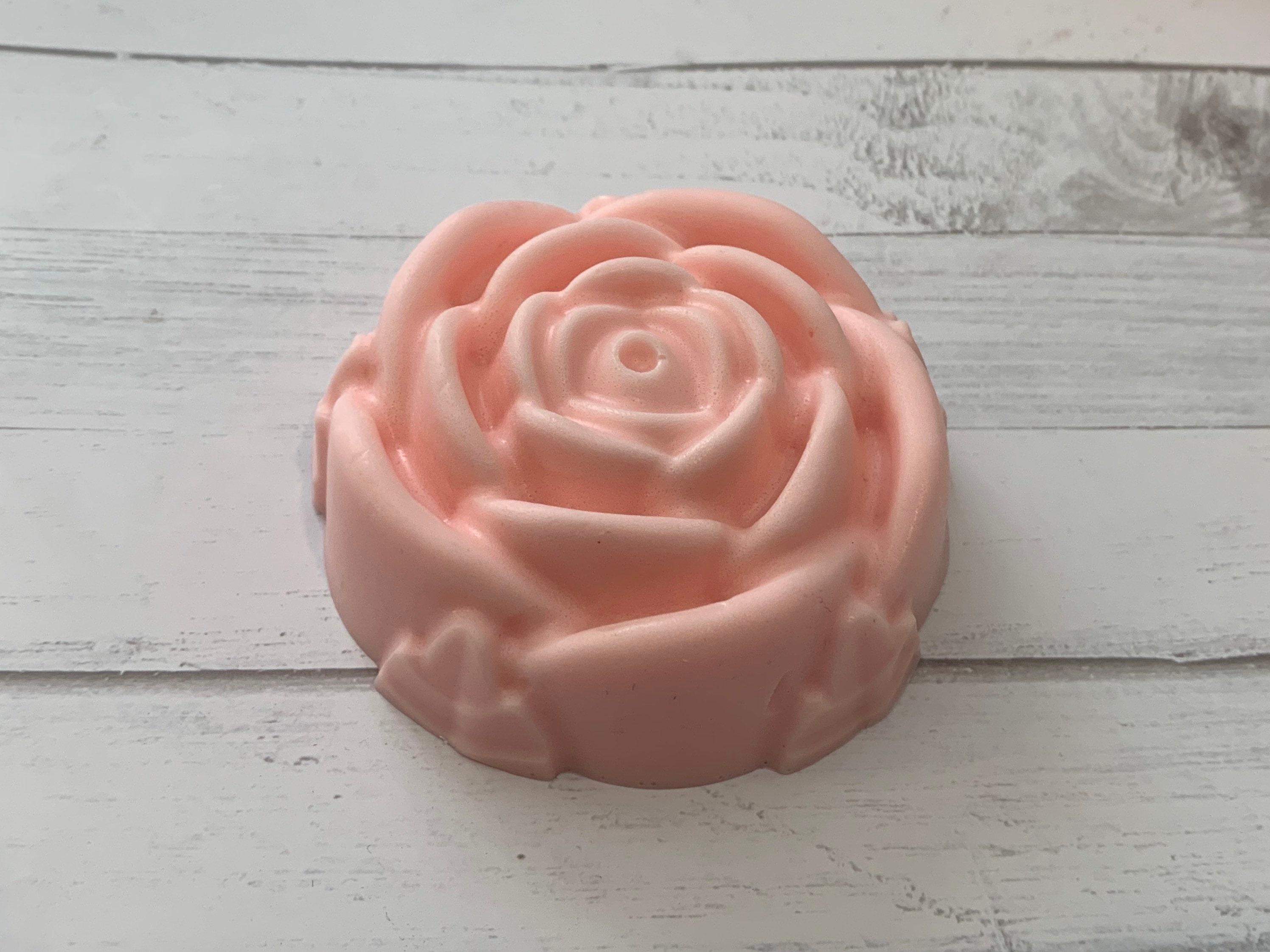 Rose Shea Butter Soap Bar, Pink Floral Soap (3.5oz) - Etsy