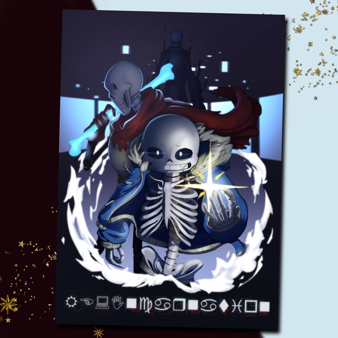 Undertale Re:Incarnation Cover Print - Etsy México