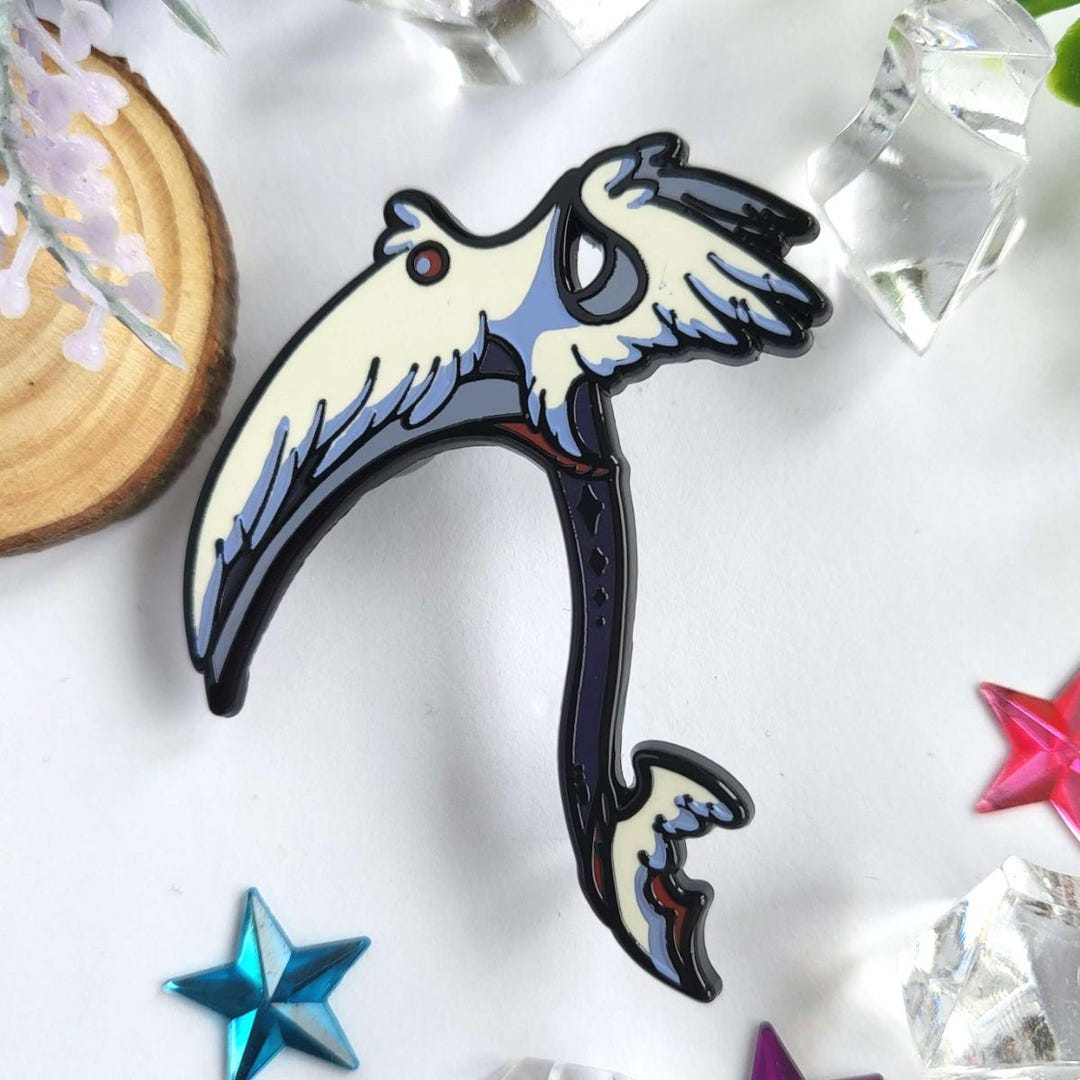 Angelic Weaponry - Scythe - Enamel Pin - Etsy
