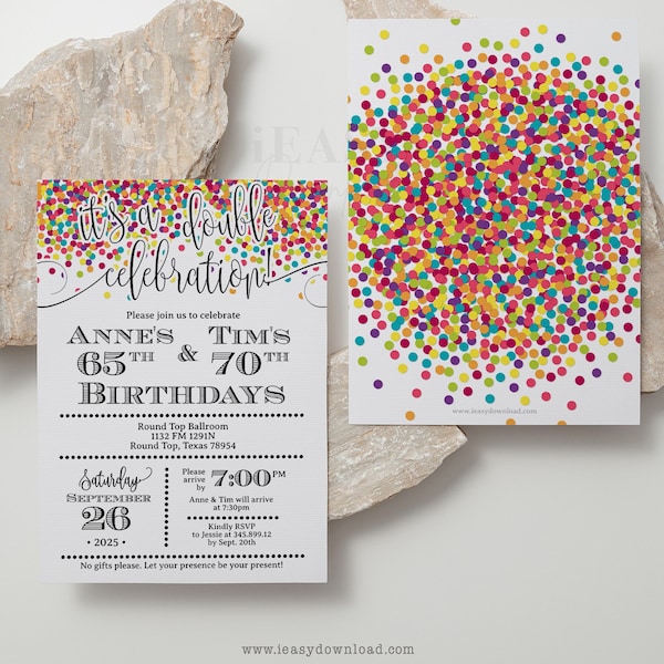 Double Birthday - Etsy