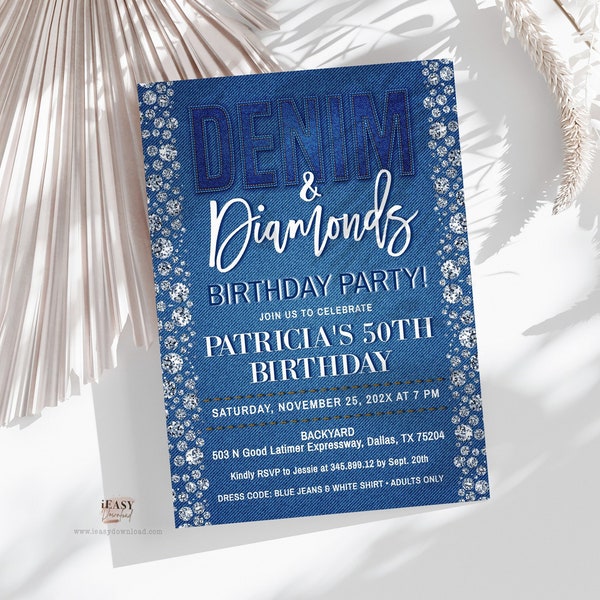 Denim Theme Party - Etsy