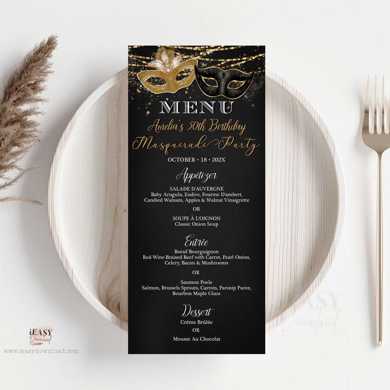 Black Masquerade - Etsy