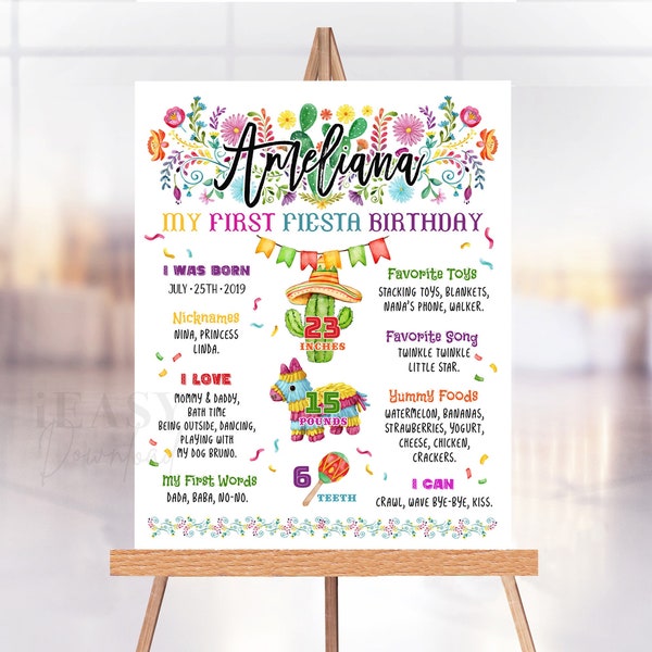 Fiesta Sign - Etsy