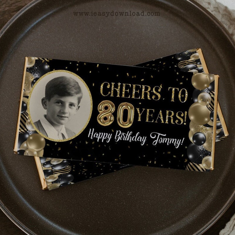 Candy Bar Wrapper 90 Th - Etsy