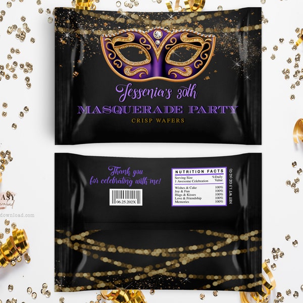 Kitkat Wrapper Template Etsy