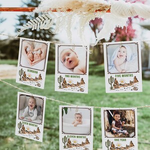 Editable Western First Birthday How the West Was One, Ultimate Bundle ...