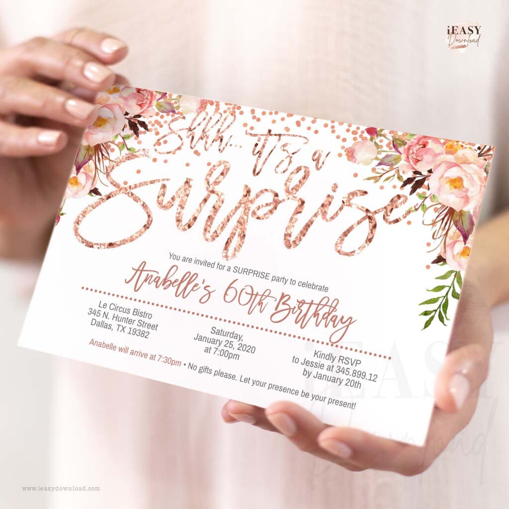 Editable Label Rose Gold Theme Food Label Decor Rose Gold - Etsy