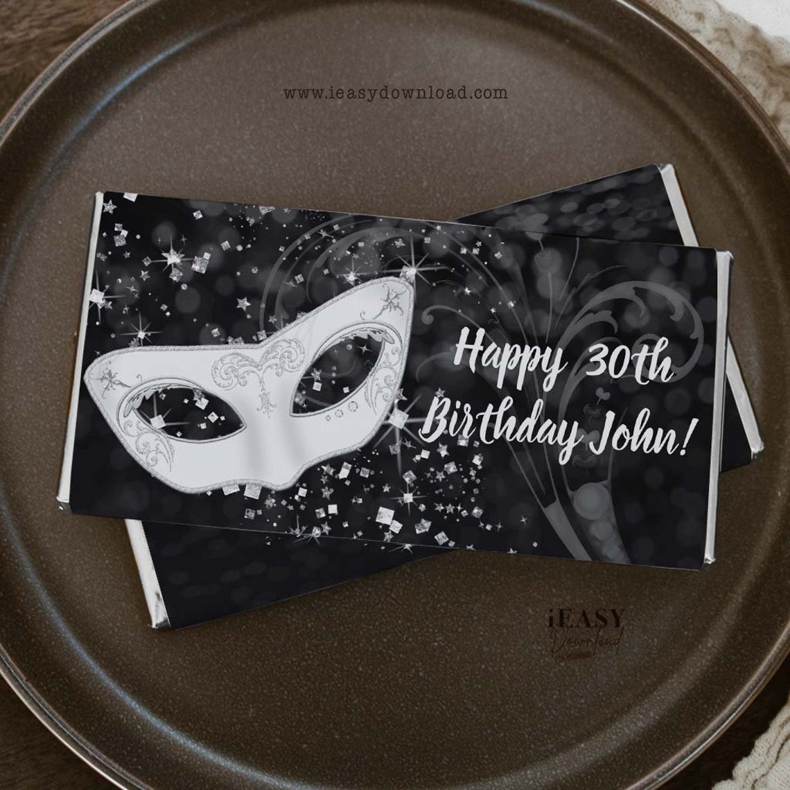Editable Masquerade Menu Card Template Silver Masquerade - Etsy