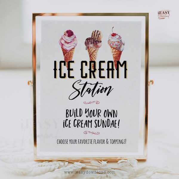 Sundae Bar - Etsy
