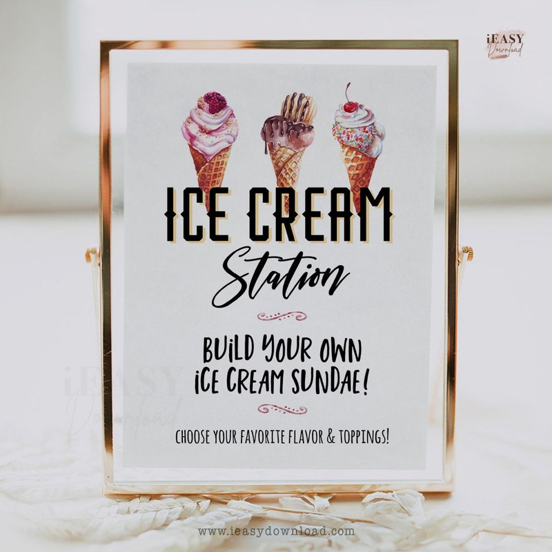Sundae Bar - Etsy