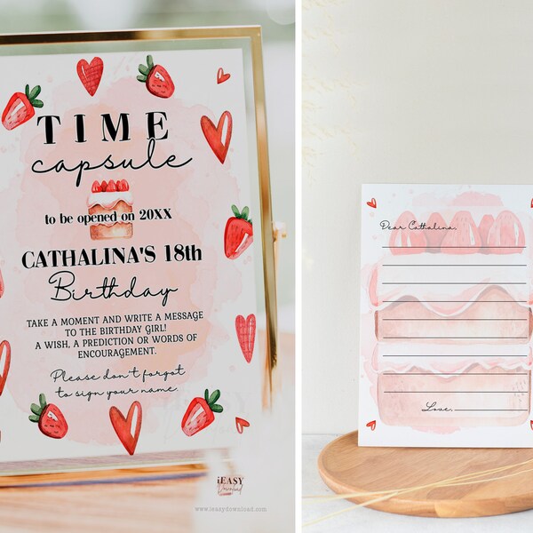 Time Capsule 18th Birthday - Etsy