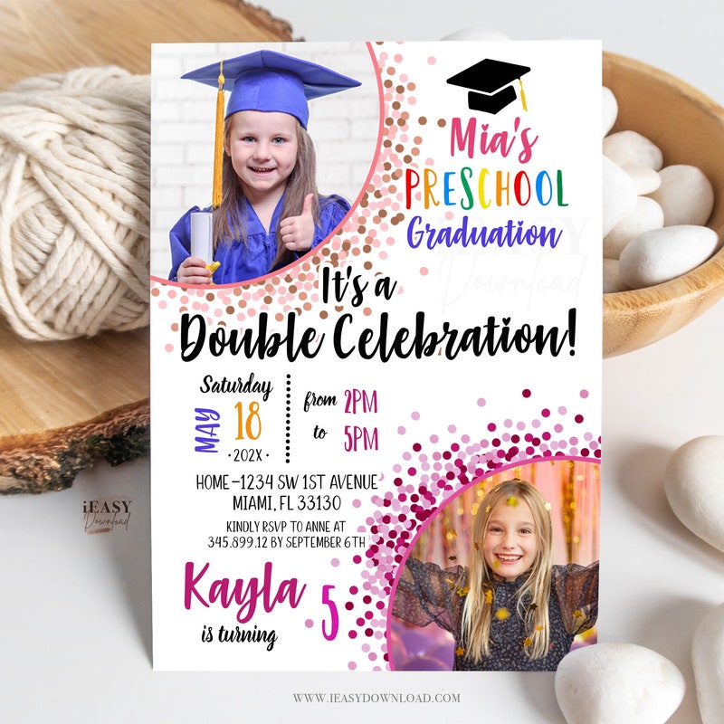 Combined Birthday and Graduation Party - Etsy