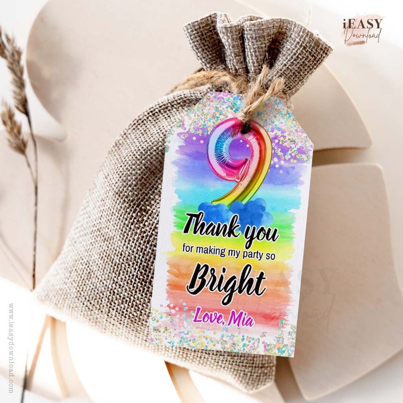 Cloud Birthday Stickers - Etsy