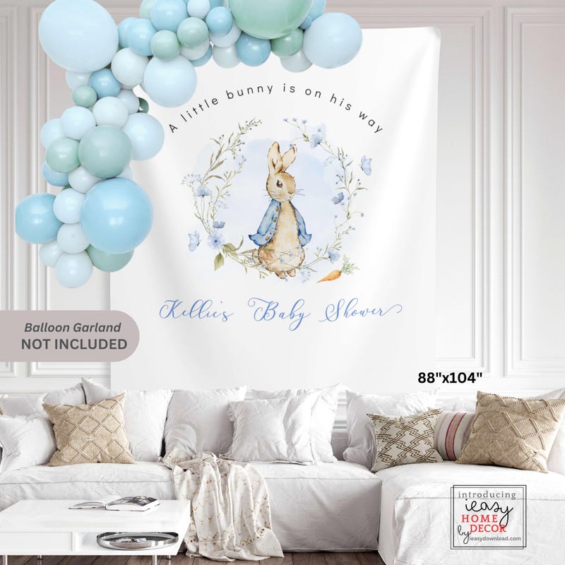 Peter Rabbit Backdrop - Etsy