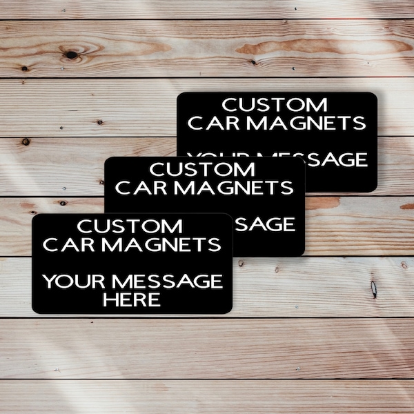 Car Sign Magnets - Etsy