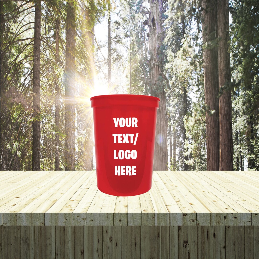 Custom Plastic Cups, Stadium Cups, Custom Stadium Cups, Personalized ...
