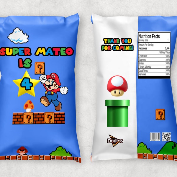 Custom Chip Bags - Etsy