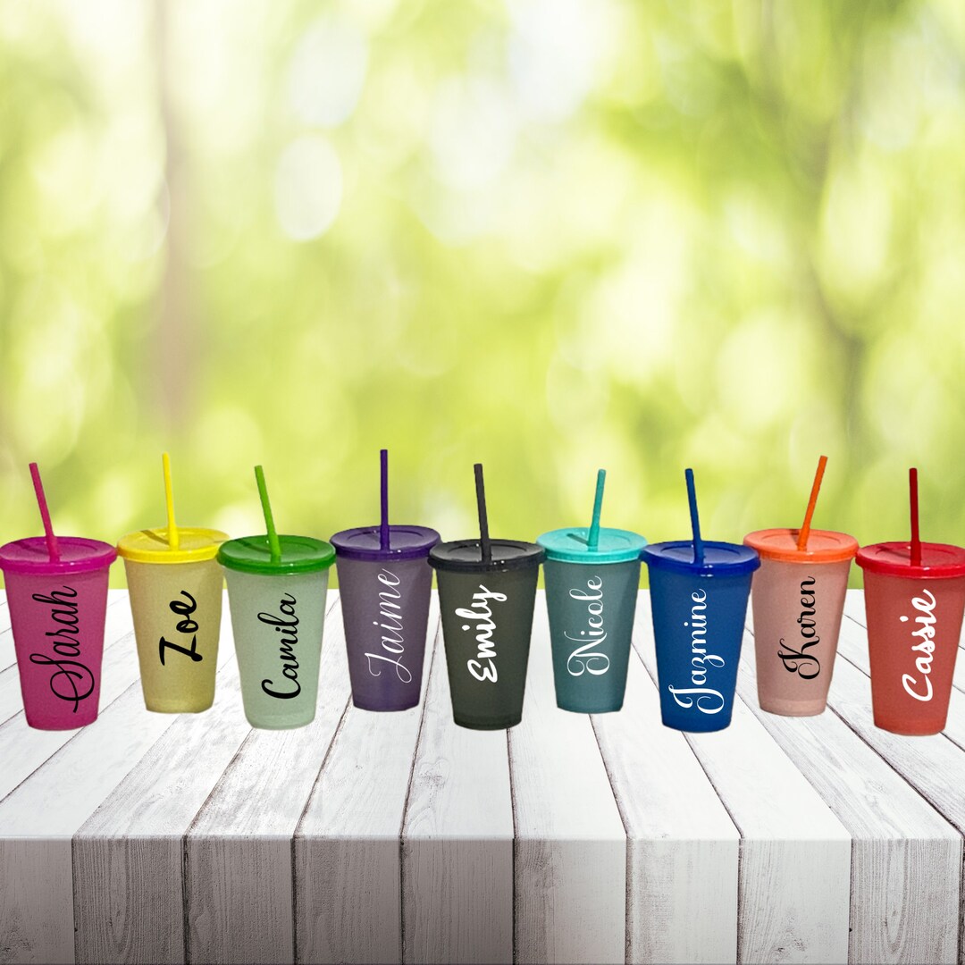 16oz Color Changing Cups, Personalized Color Changing Cups, Custom ...