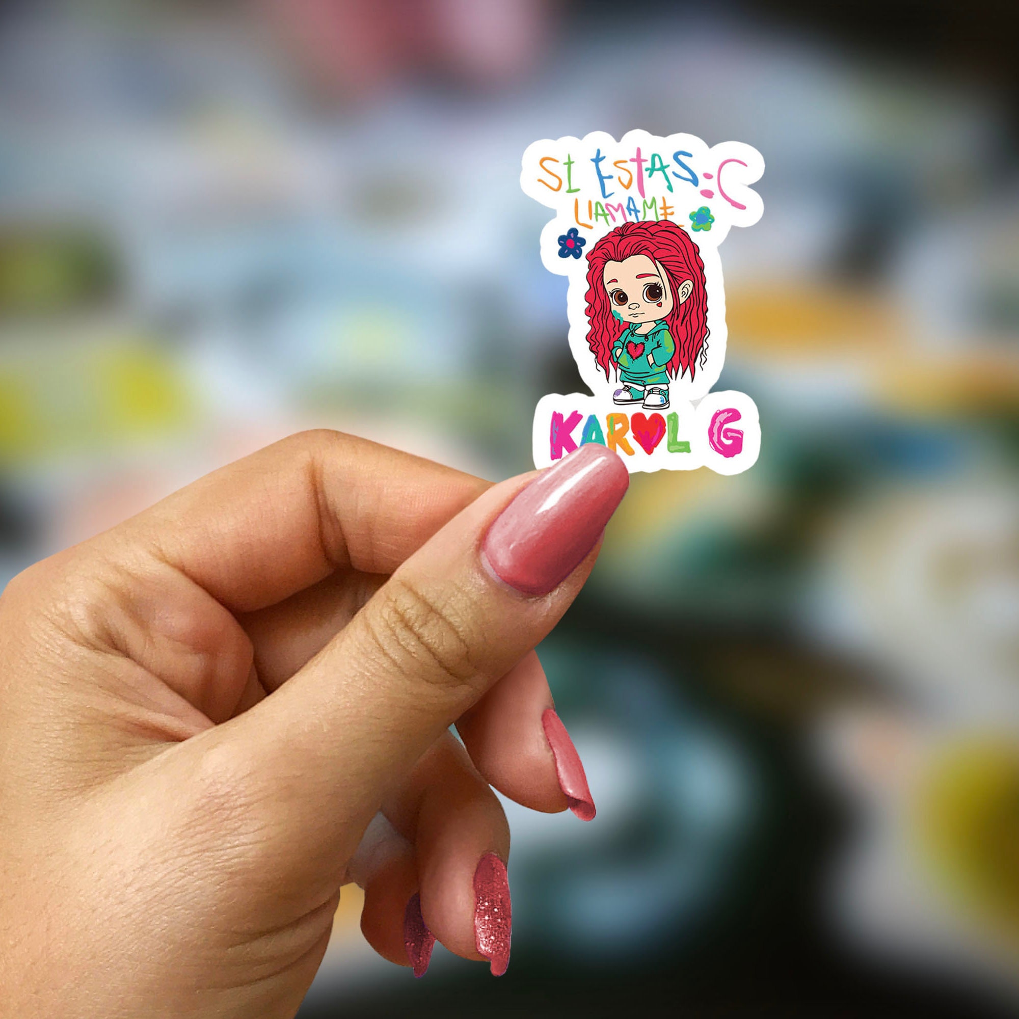 Karol G Stickers Mañana Sera Bonito Stickers La Bichota - Etsy