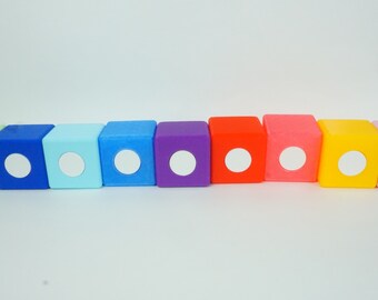 Beat Saber Inspired Cube Note Blocks, Set of Two one of Each Color 3D ...