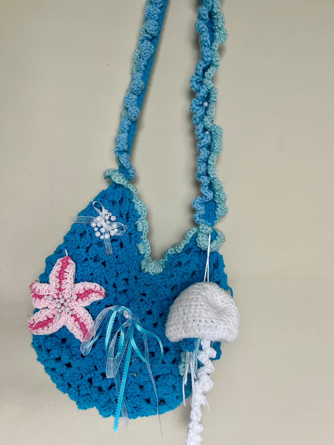 Crochet Ocean Bag - Etsy