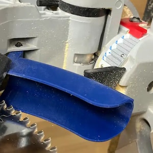 Delta (36-255L) 12 Inch Miter Saw Dust Collection Chute | Blade Shroud ...