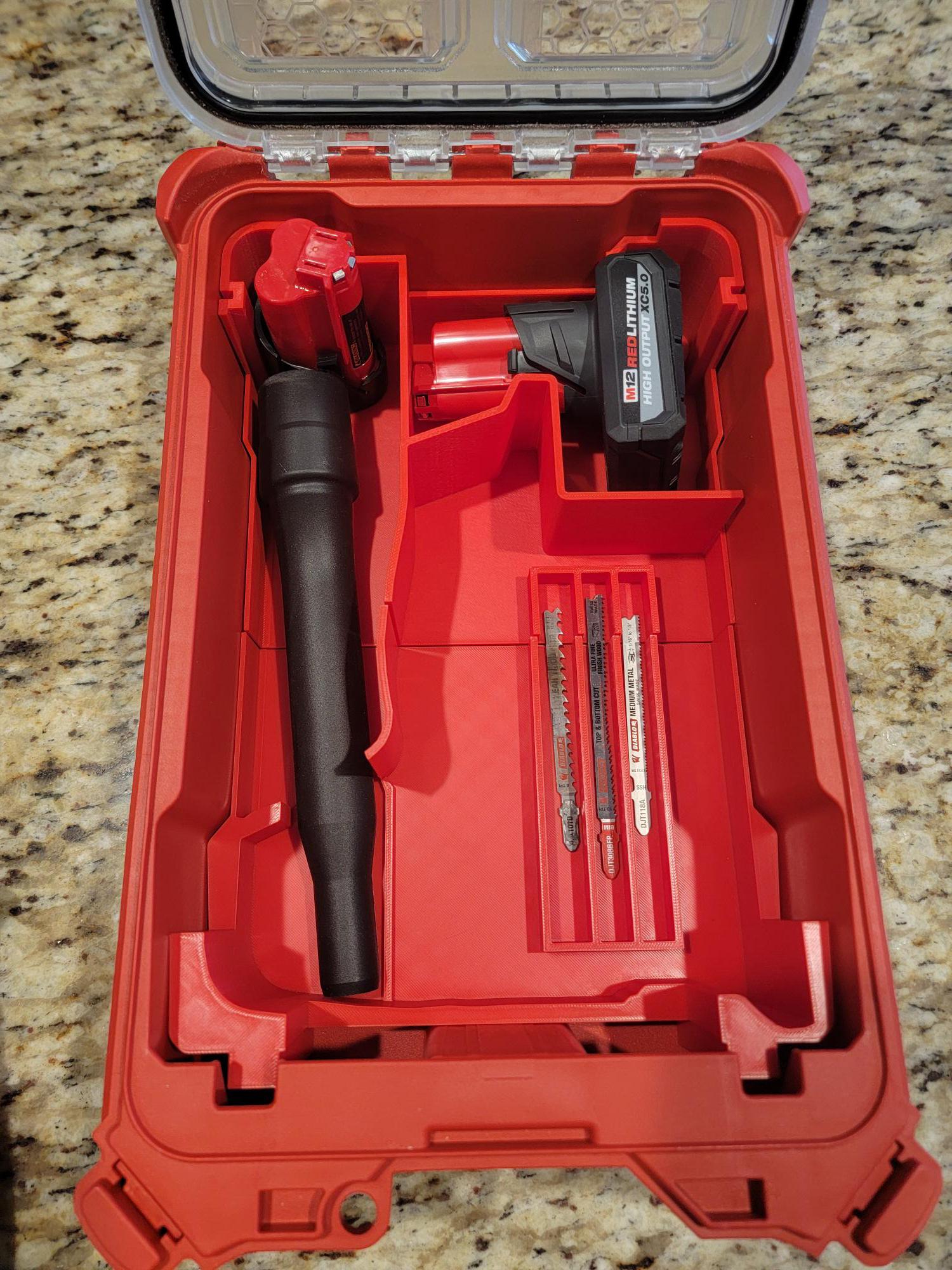 Milwaukee Packout M12 Jigsaw (2545-20) Insert for Packout Container ...