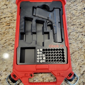 Milwaukee PACKOUT Glock 19 Insert | Glock 19 Gun 9mm Case Insert | Fits ...