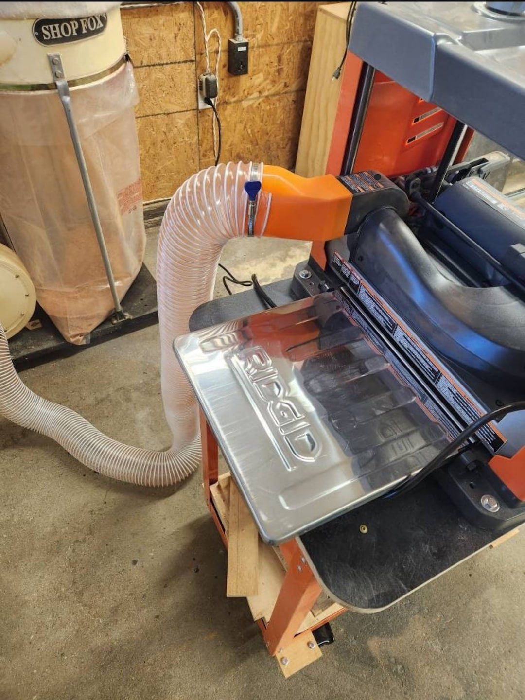 Ridgid R4331 Planer Dust Collection Adapter: 4" & Various Sizes - Etsy UK