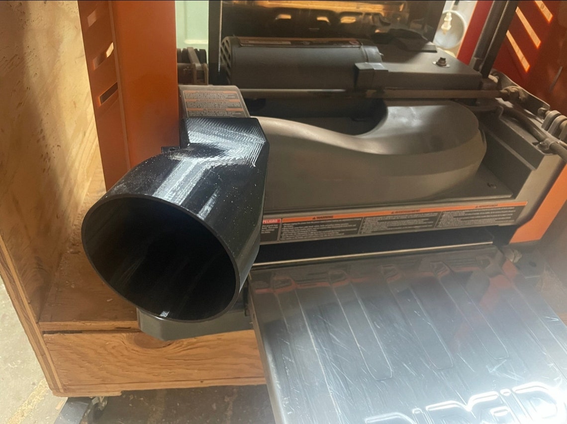 Ridgid R4331 Planer Dust Collection Adapter: 4" & Various Sizes - Etsy