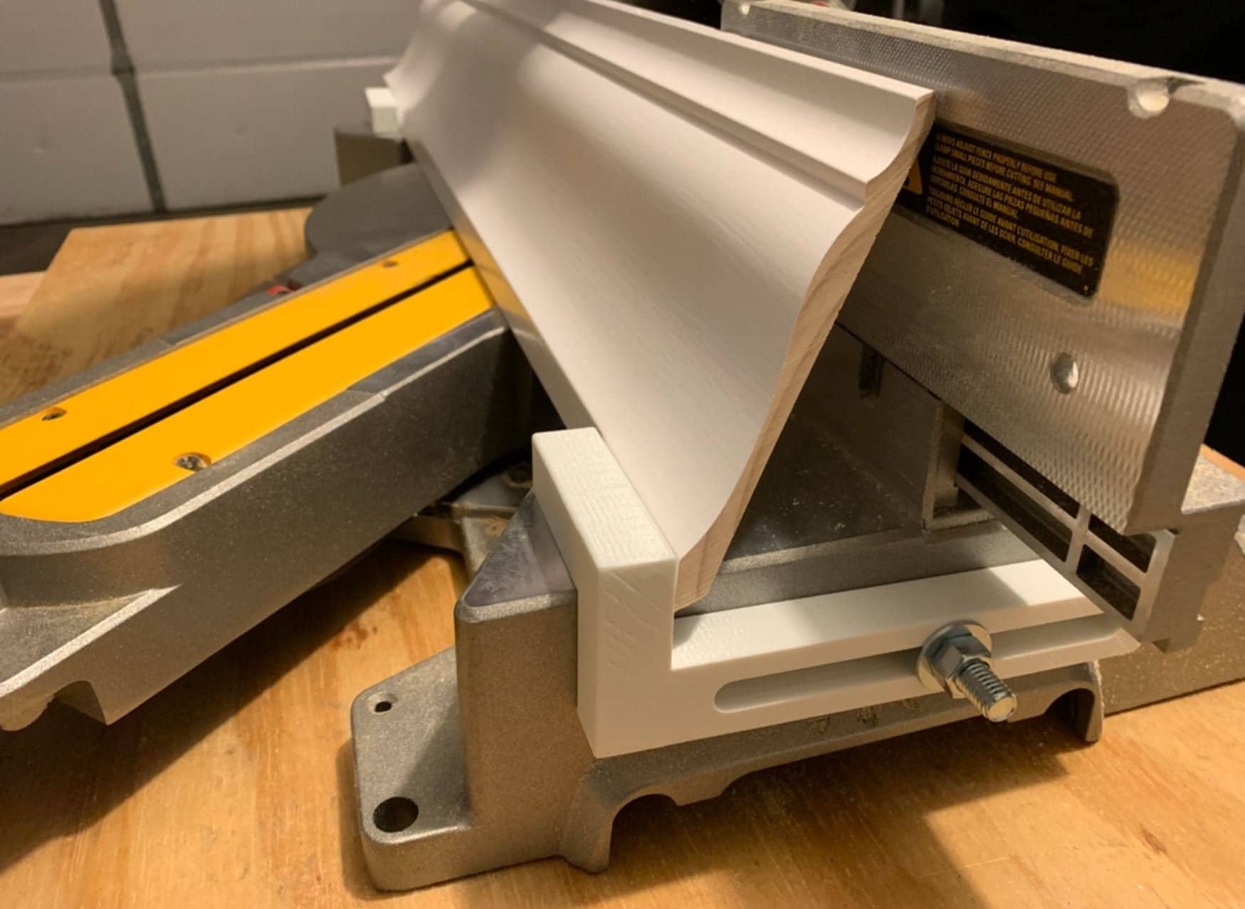 Crown Molding Jig for Dewalt 12 inch Miter Saws Etsy UK