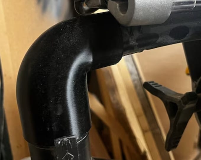 Dewalt Miter Saw 90 Degree Shop Vacuum Adapter | PERFECT FIT | Also ...