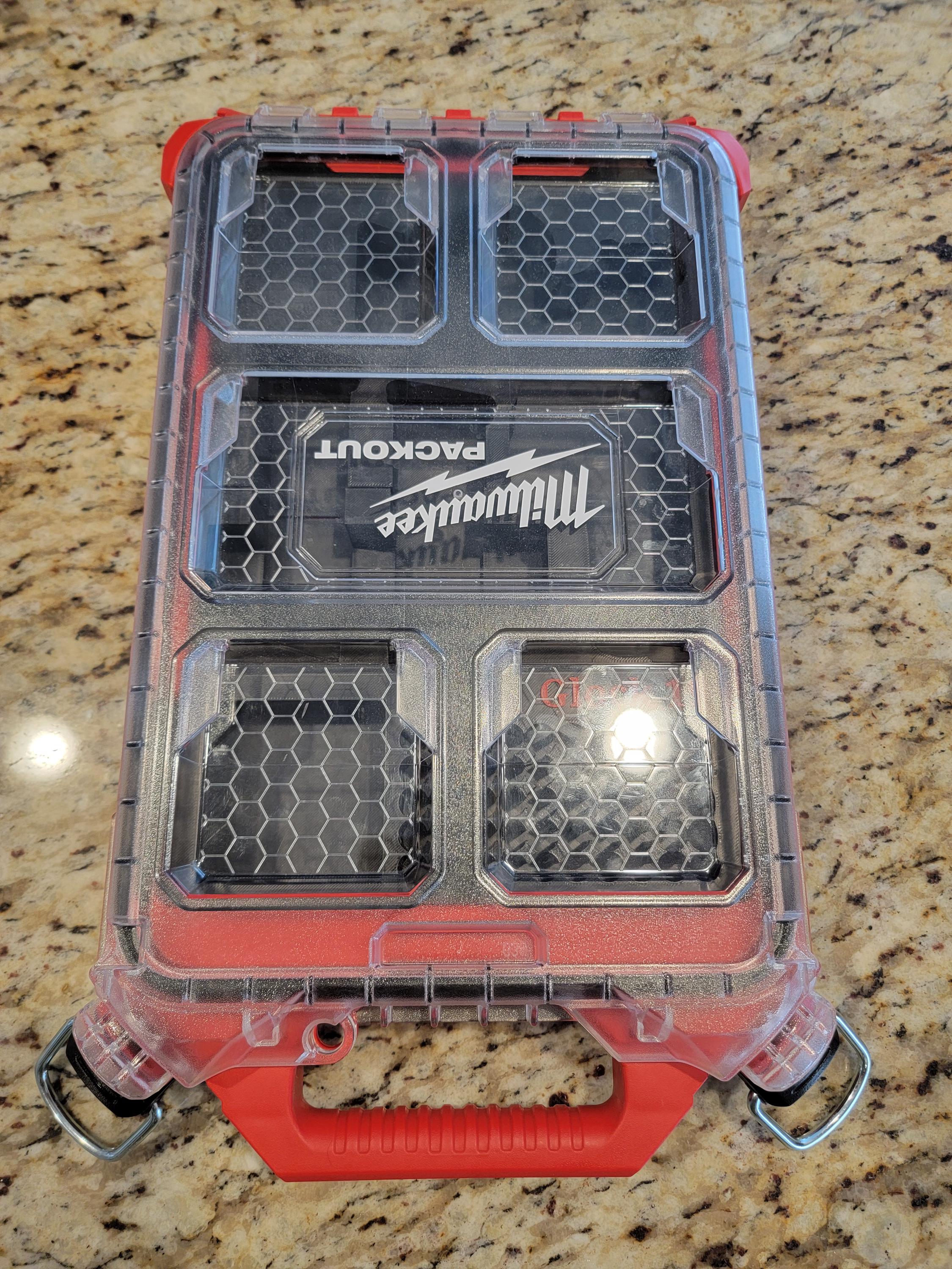 Milwaukee PACKOUT Custom Pistol Insert for Various Firearms| Fits ...