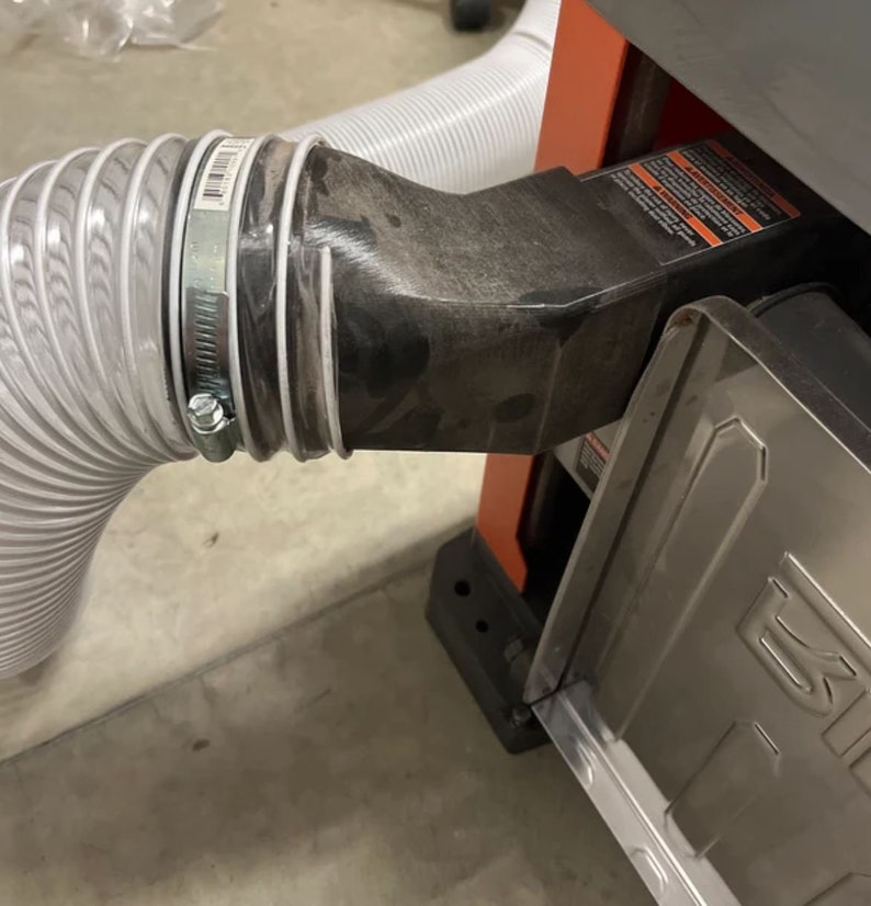 Ridgid R4331 Planer Dust Collection Adapter: 4" & Various Sizes - Etsy UK