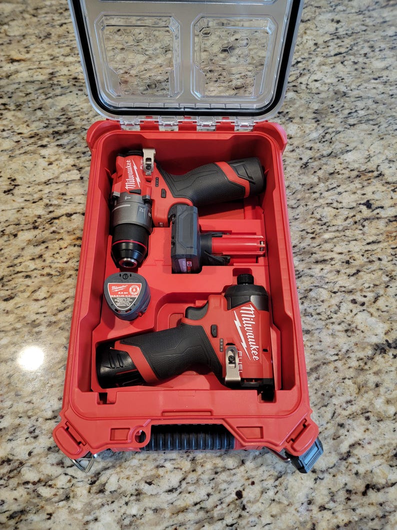 Milwaukee Packout M12 Drill & Impact Driver (gen 3) Insert for ...