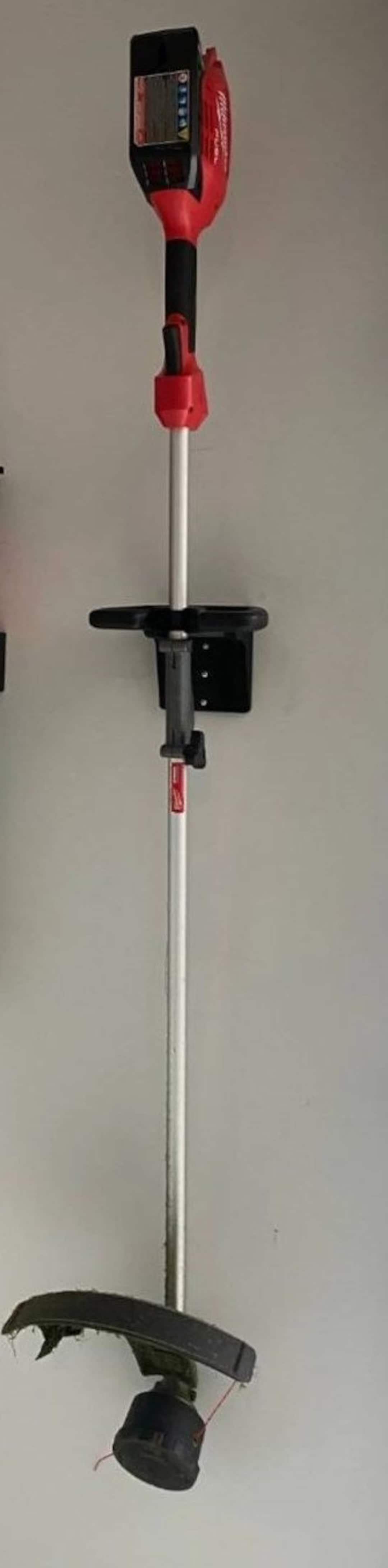 Milwaukee M18 String Trimmer & Battery Wall Mount - Garage Storage - Etsy