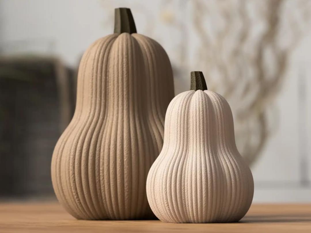 Modern Butternut Squash/pumpkin | Gourd | Minimalist Fall Decor for ...