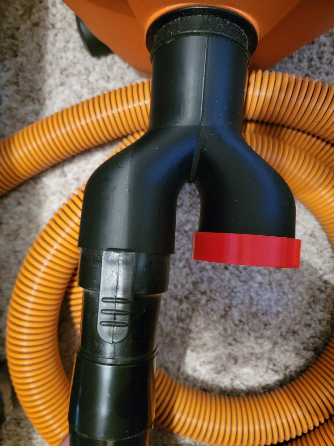 Shop Vac Adapter Y Splitter | Custom Sizing Available - Etsy