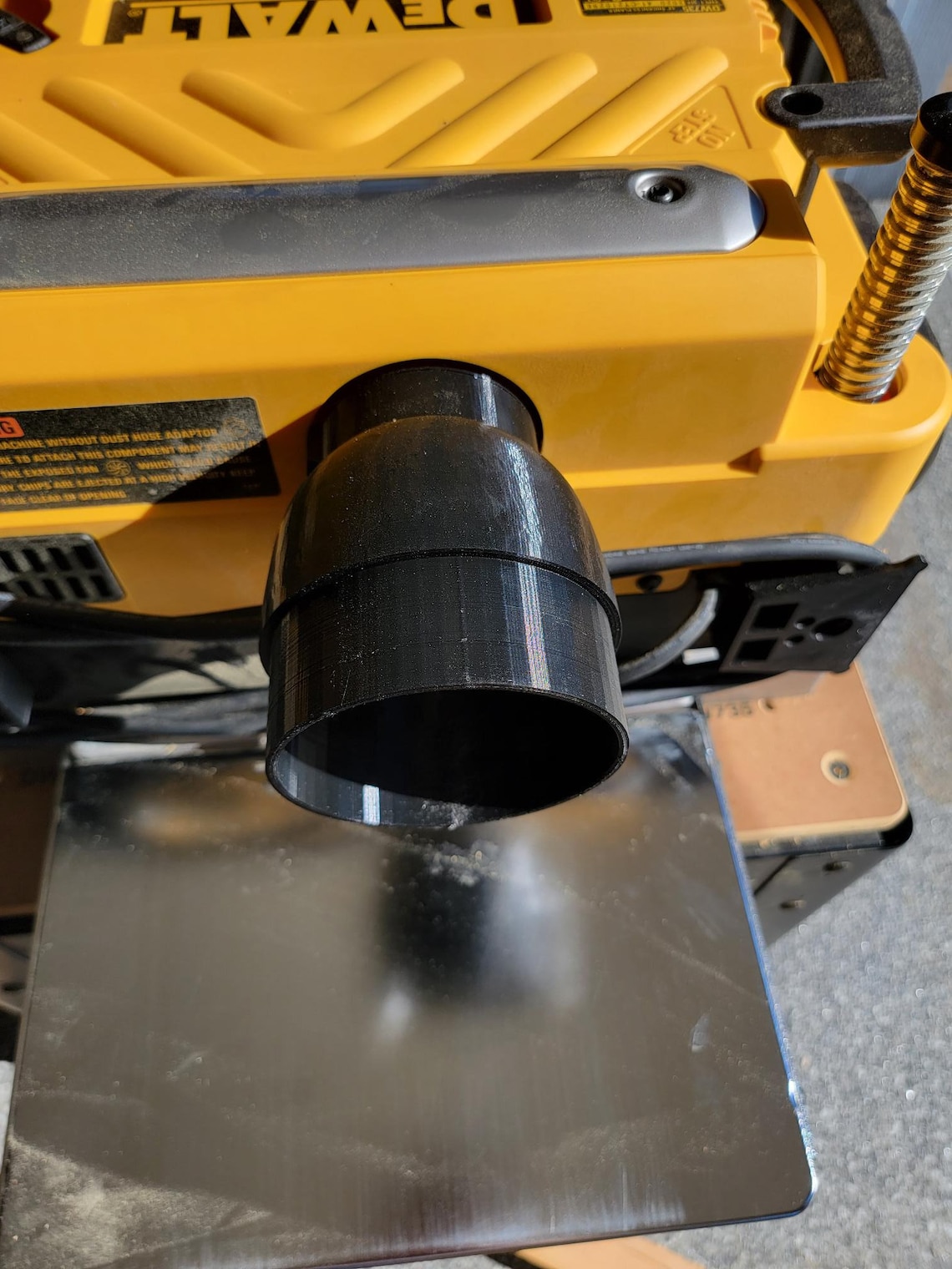 Dewalt DW735 Dust Port Adapter for Rockler Dust Right - Etsy